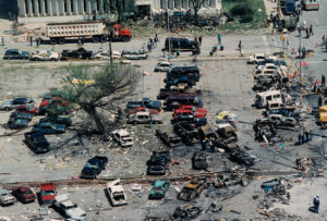 The Survivor Tree – Then - Oklahoma City National Memorial & Museum