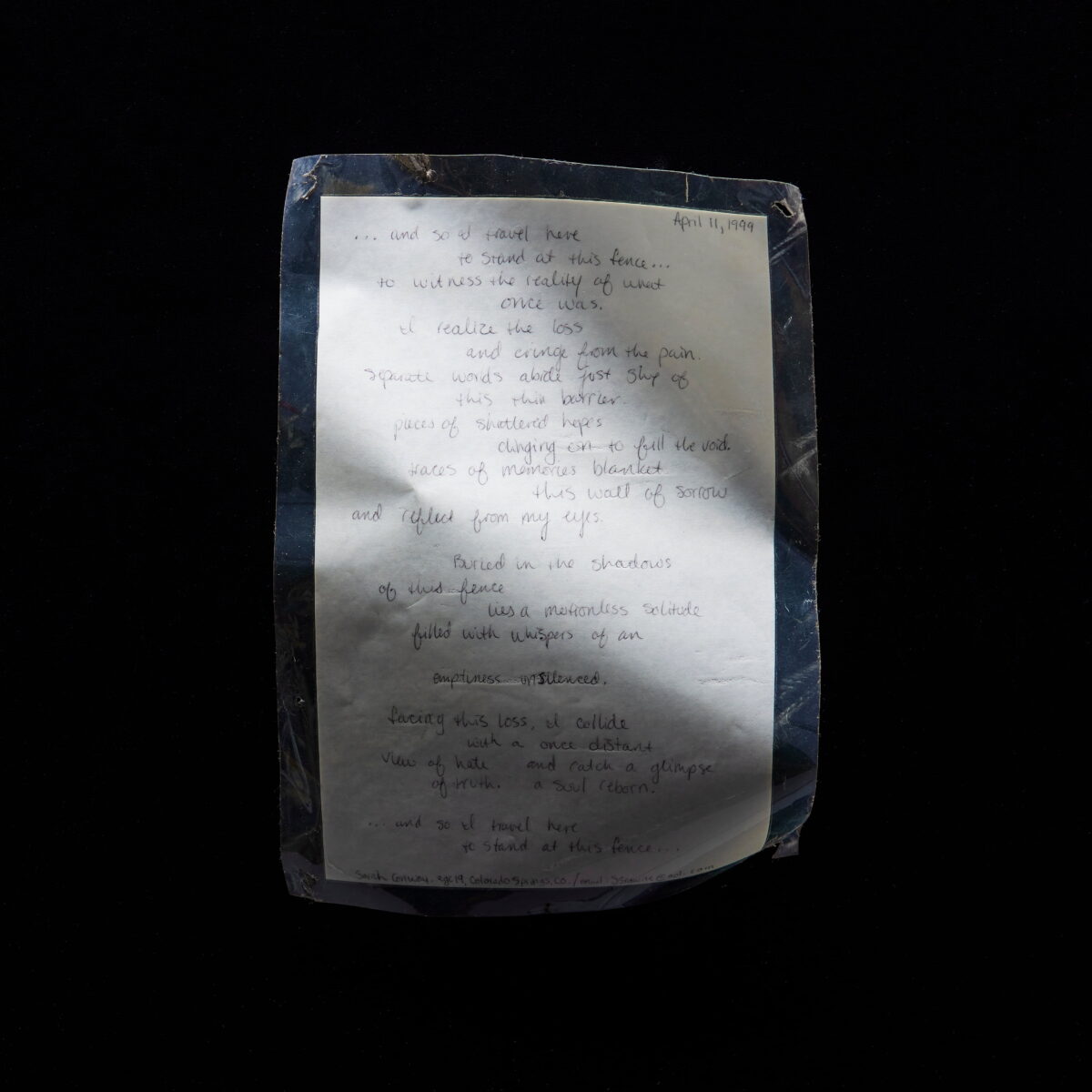 FBI Sketch of John Doe #2 – Oklahoma City National Memorial & Museum